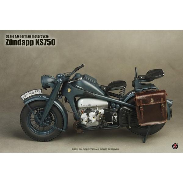 全新1/6 Soldier Story WWII German - Zundapp KS750 Motorcycle SS053（自取減收 ...