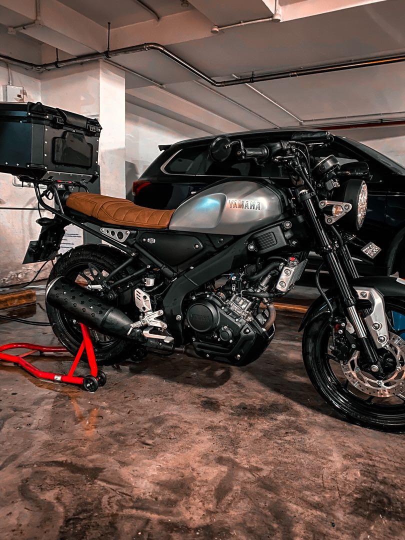 Yamaha XSR155 (Silver, 2020), Motorcycles, Motorcycles for Sale, Class ...
