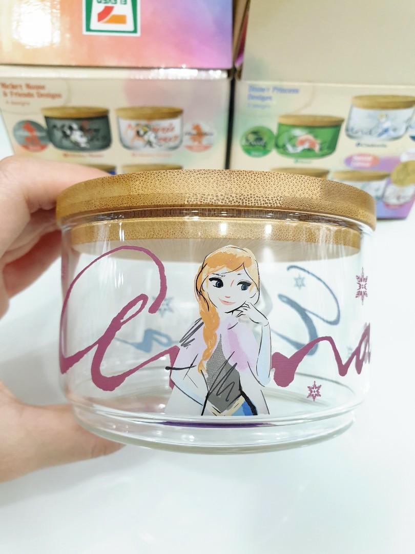 2 stamps + Frozen container - 7-Eleven Magical Glass Fantasy, Furniture ...