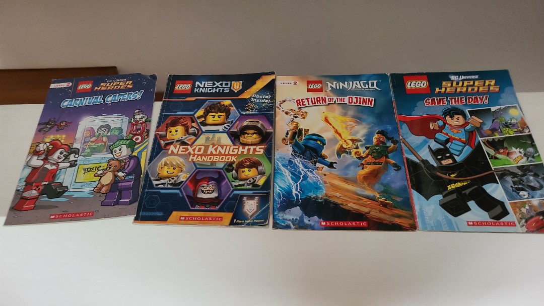 4 Lego story books, Hobbies & Toys, Books & Magazines, Children's Books ...