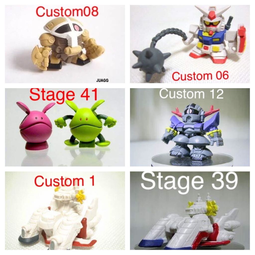 (全新） 賣 BB戰士 元祖SD高達 gundam 扭蛋 full color sdfc 散款 戰艦 $30/隻, 興趣及遊戲, 玩具 & 遊戲類 - Carousell