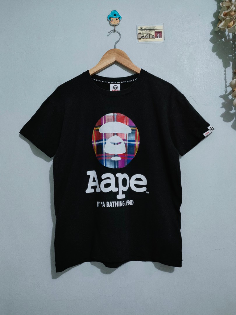 Aape logo (Authentic), Men's Fashion, Tops & Sets, Tshirts & Polo ...
