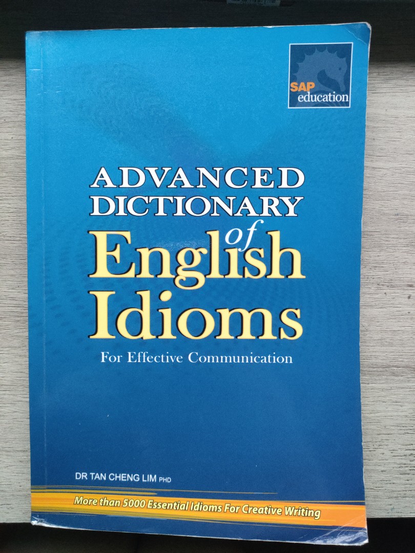 Advance Dictionary of English Idioms, Hobbies & Toys, Books & Magazines ...