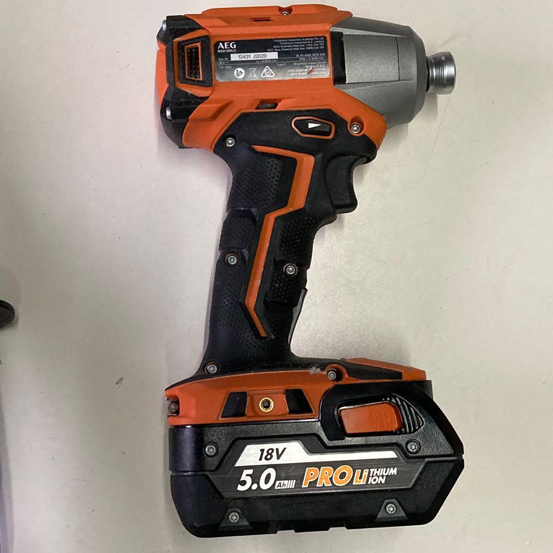 AEG BRUSHLESS POWERLESS 18V combo kit, Commercial & Industrial ...