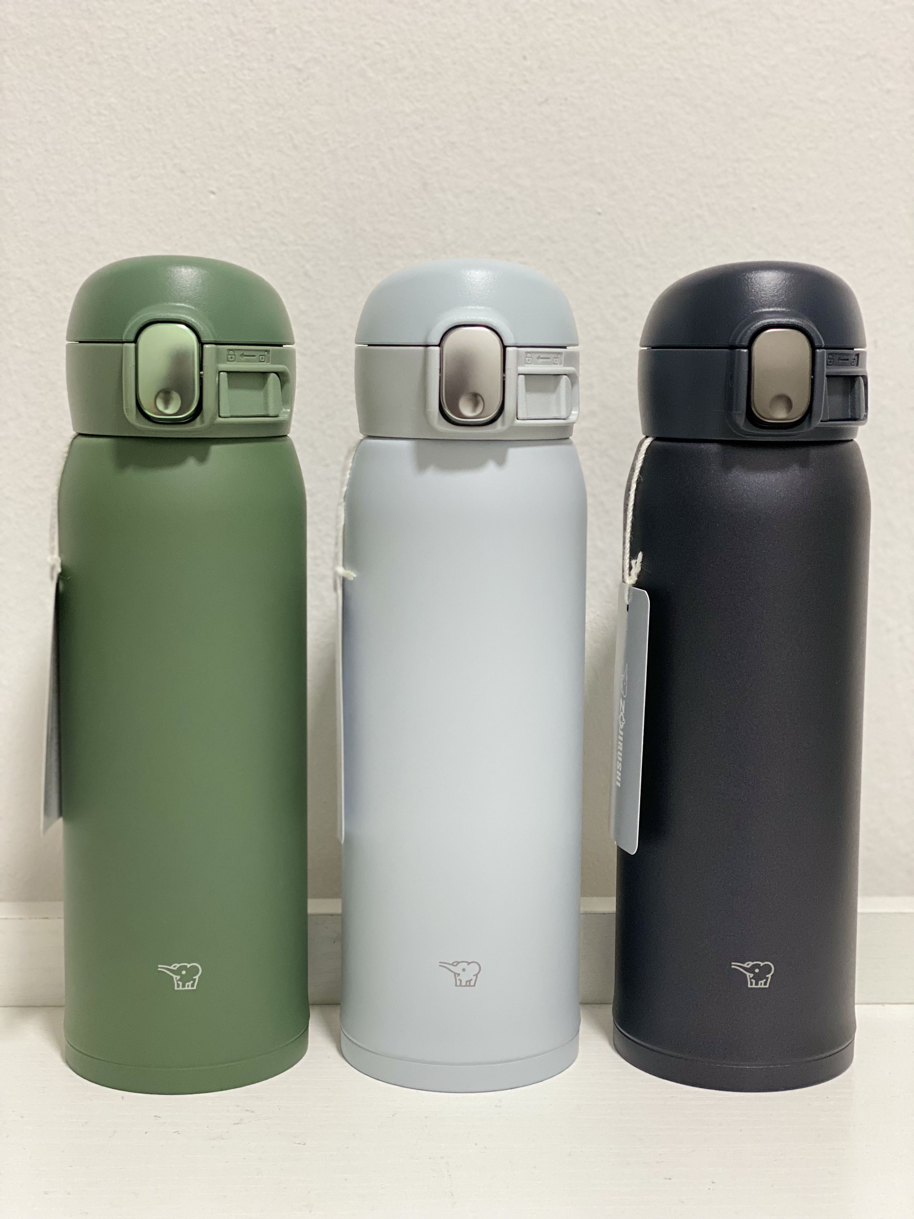 (Any 1 for $40) Zojirushi 2021 Model One Touch Open Stainless Steel Mug 480ML Khaki /Matt Grey ...