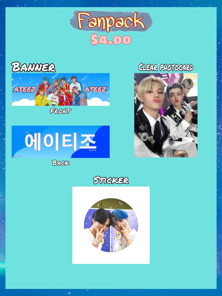 ATEEZ fansupport items, Hobbies & Toys, Memorabilia & Collectibles, K ...