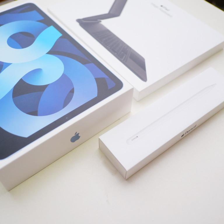 BOXES ONLY - iPad Air 4th Generation, iPad Magic Keyboard, Apple Pencil ...