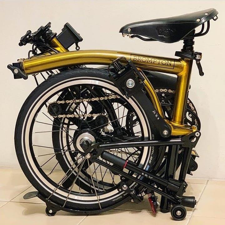 Brand New Brompton GOLD Asian Limited Edition, Sports Equipment ...