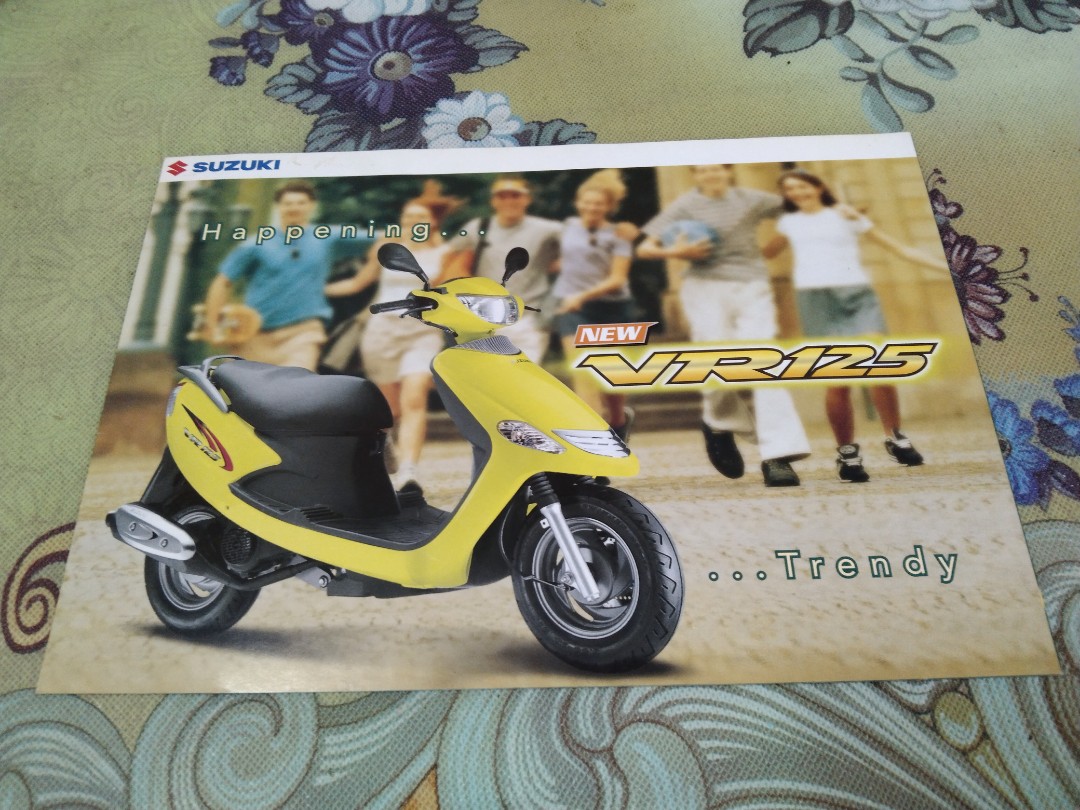 Brochure Suzuki VR125, Auto Accessories on Carousell