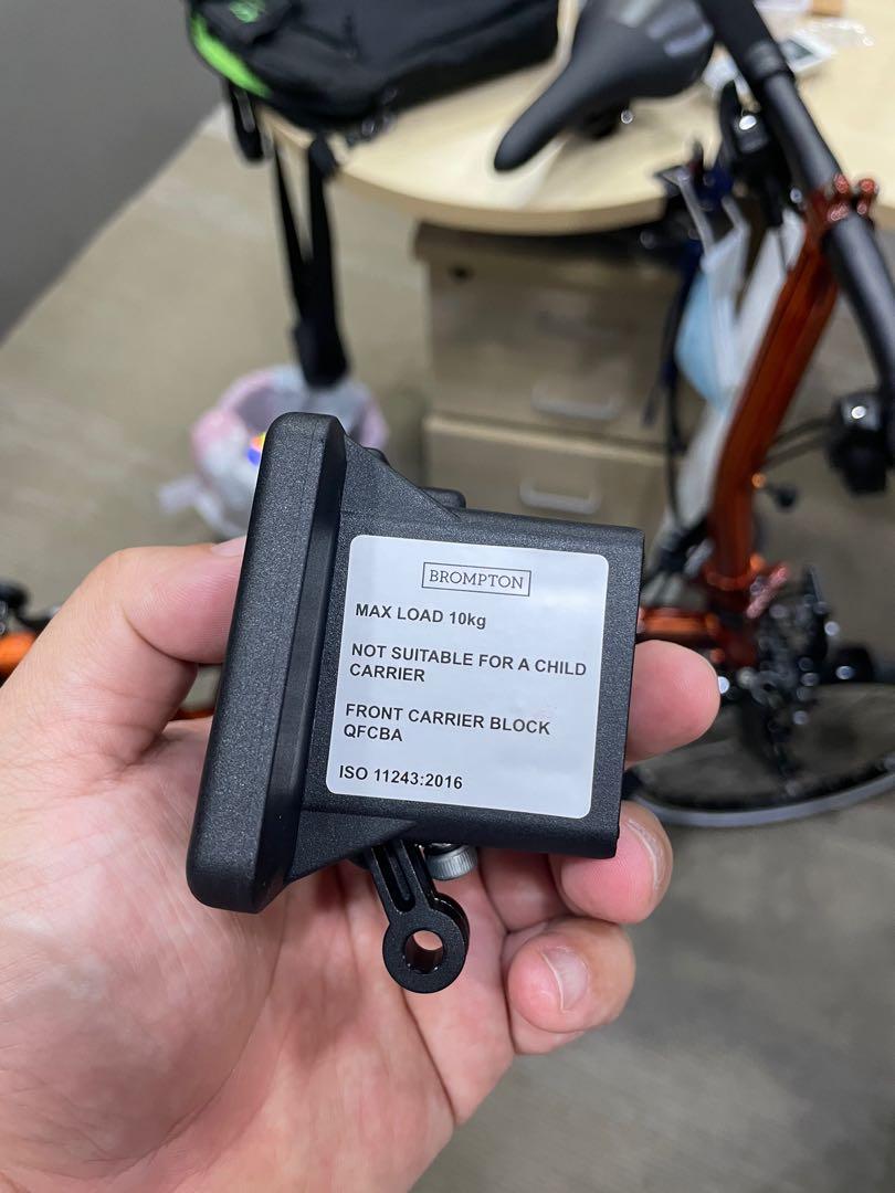 Brompton Original Front Block, Sports Equipment, Bicycles & Parts ...