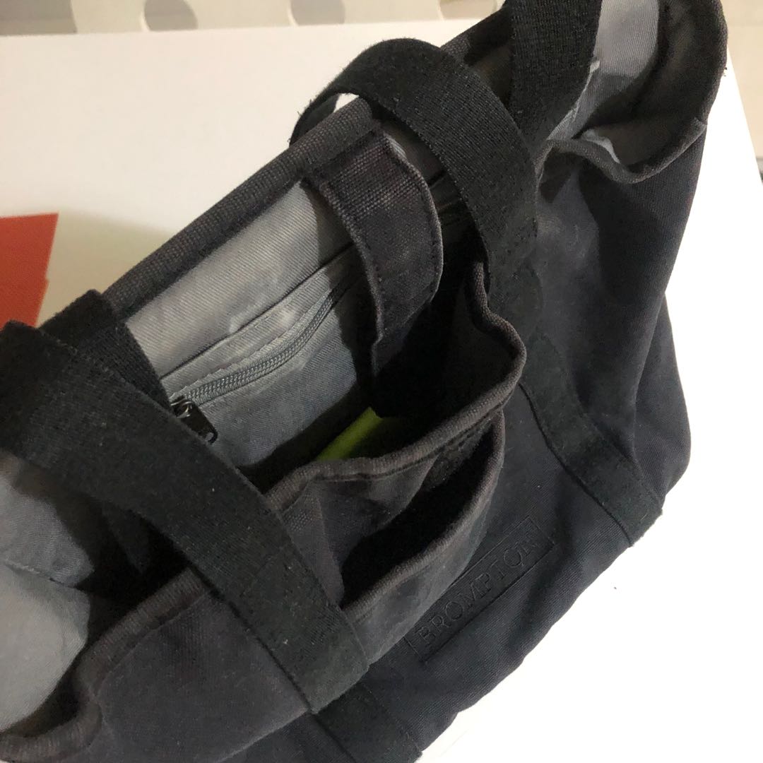 Brompton Tote Bag Frame Black, Sports Equipment, Bicycles & Parts ...