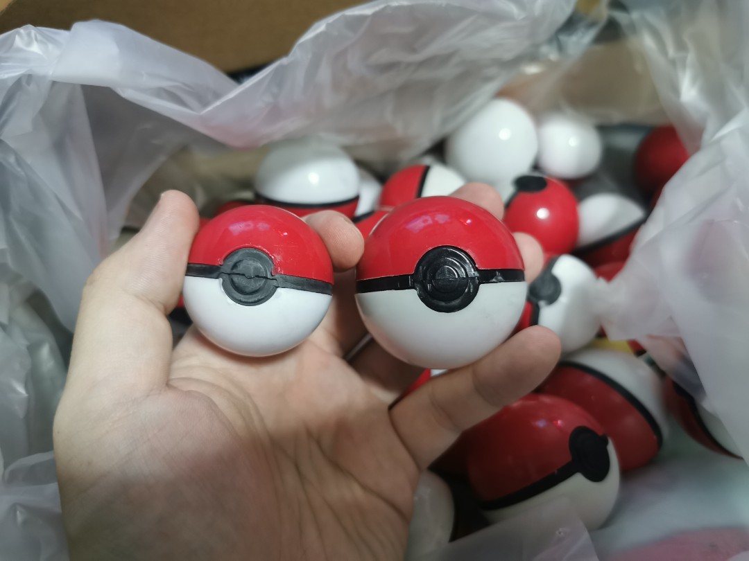 53 Tiny and small pokeballs in bulk, Hobbies & Toys, Toys & Games on ...