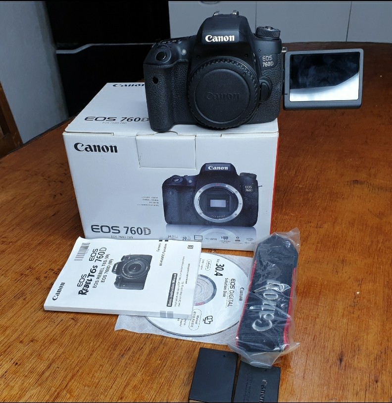 Canon 760d, Photography, Cameras on Carousell