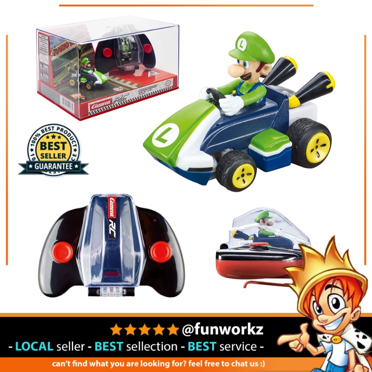 Carrera RC Nintendo Mario Kart 2.4 GHz Mini Collectible Radio Remote ...