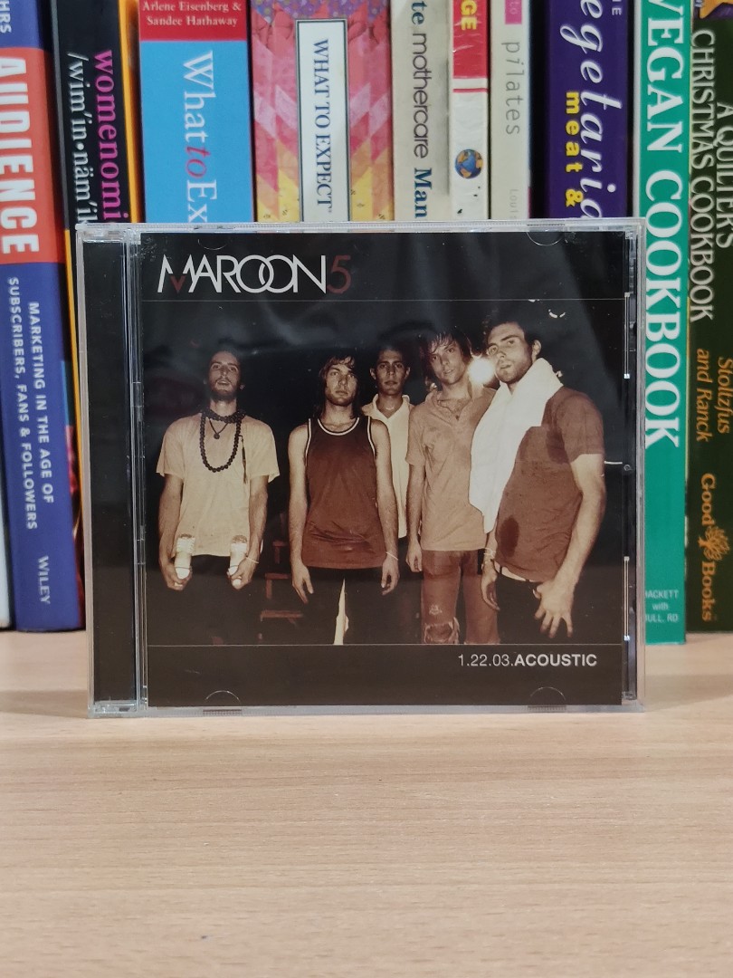 (CD) Maroon 5•1.22.03. Acoustic, Hobbies & Toys, Music & Media, CDs ...