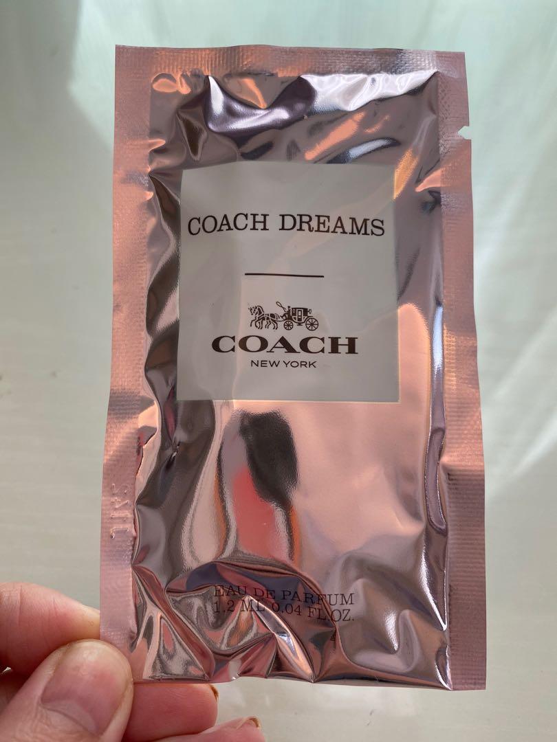 Coach Dreams EDP Perfume Sample Vial 1.2ml, Beauty & Personal Care ...