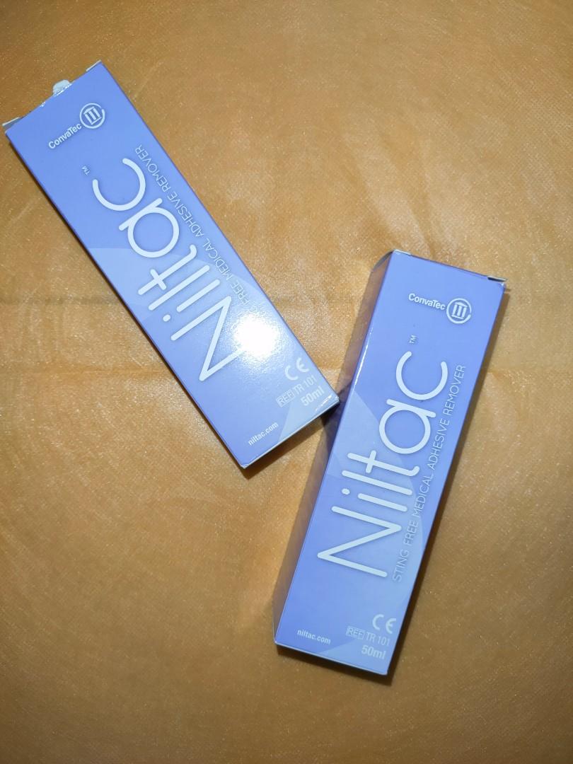 ConvaTec Sting Free Medical Adhesive Remover Niltac 50ml Ostomy Care ...