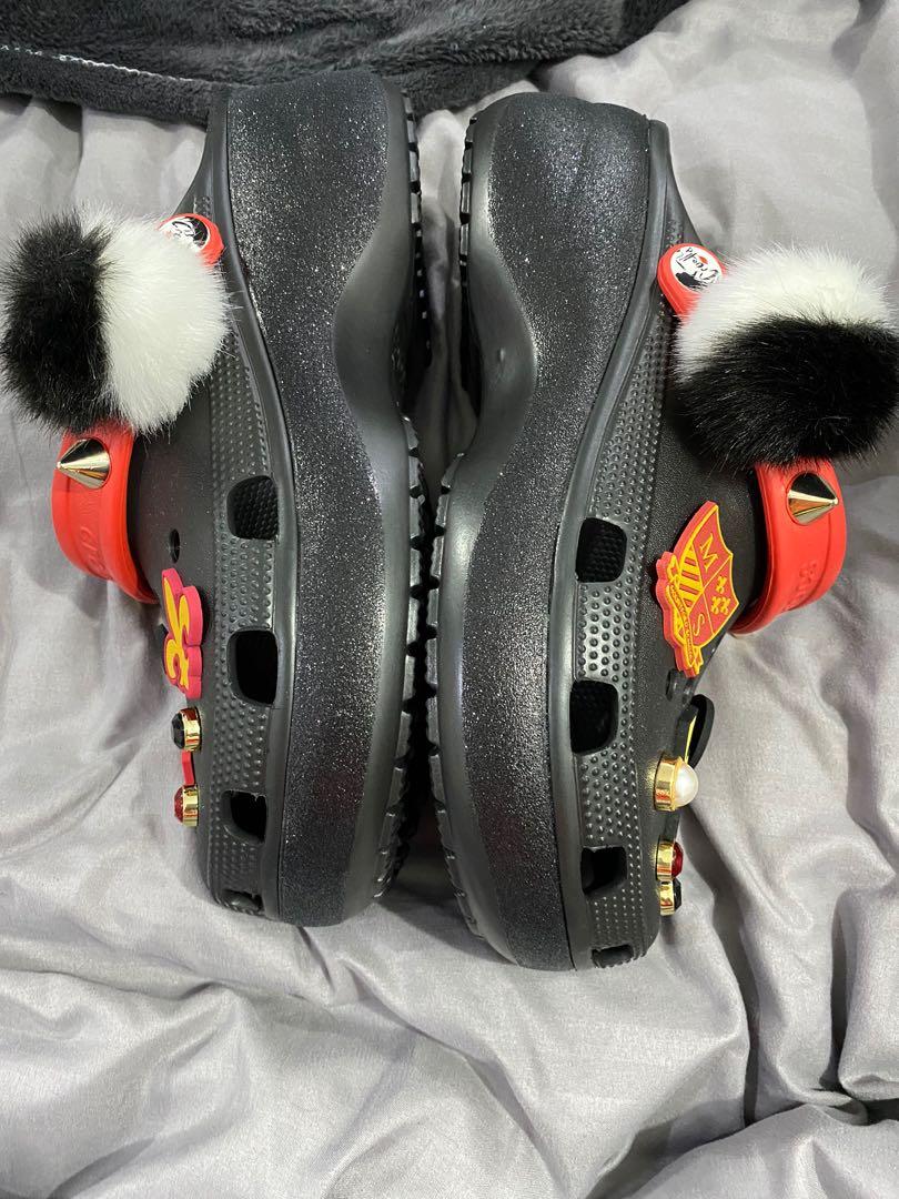 Crocs limited edition Cruella Platforms, Women's Fashion, Footwear ...