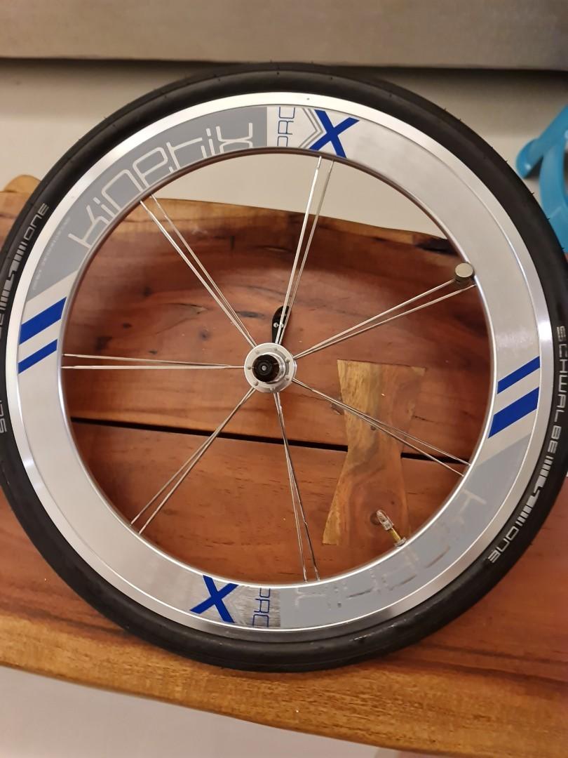 Deep alloy rims Kinetix Pro X wheels with tyre, Sports Equipment ...