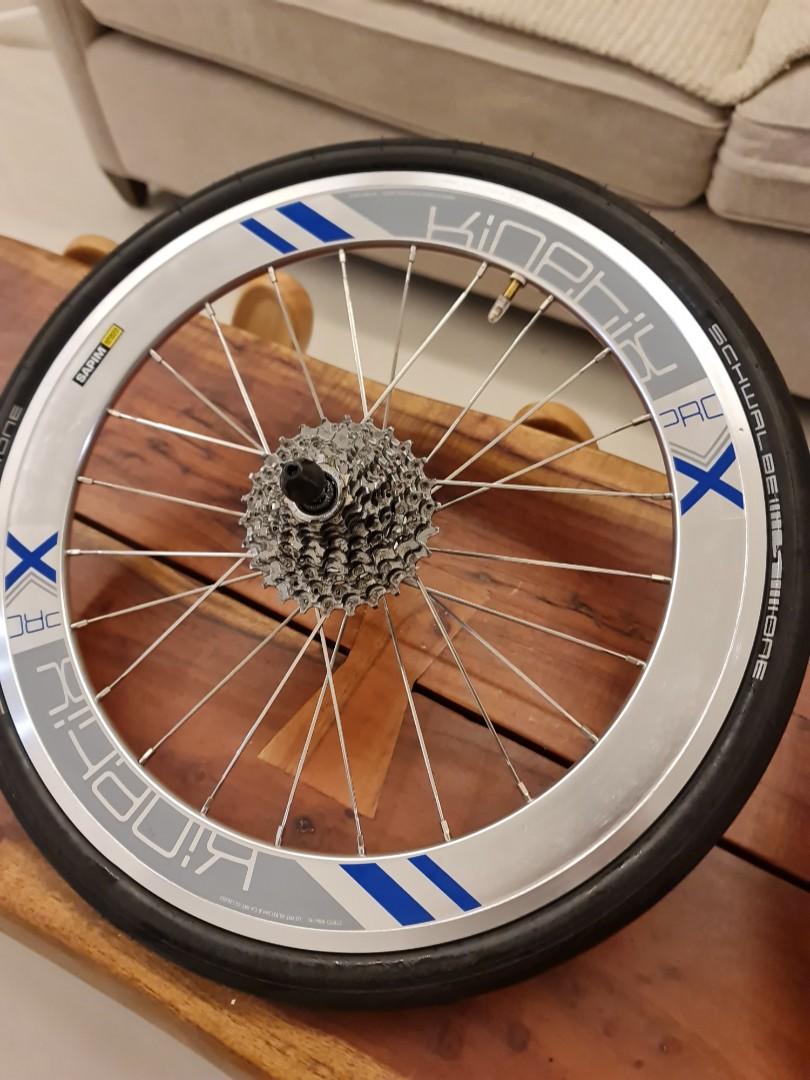 Deep alloy rims Kinetix Pro X wheels with tyre, Sports Equipment ...