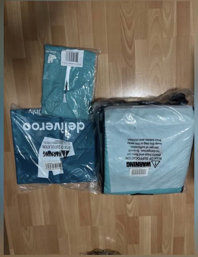 Deliveroo Kit set, Motorcycles, Motorcycle Accessories on Carousell