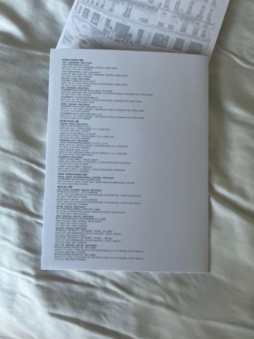 Dior Receipt Envelope, Luxury, Accessories on Carousell