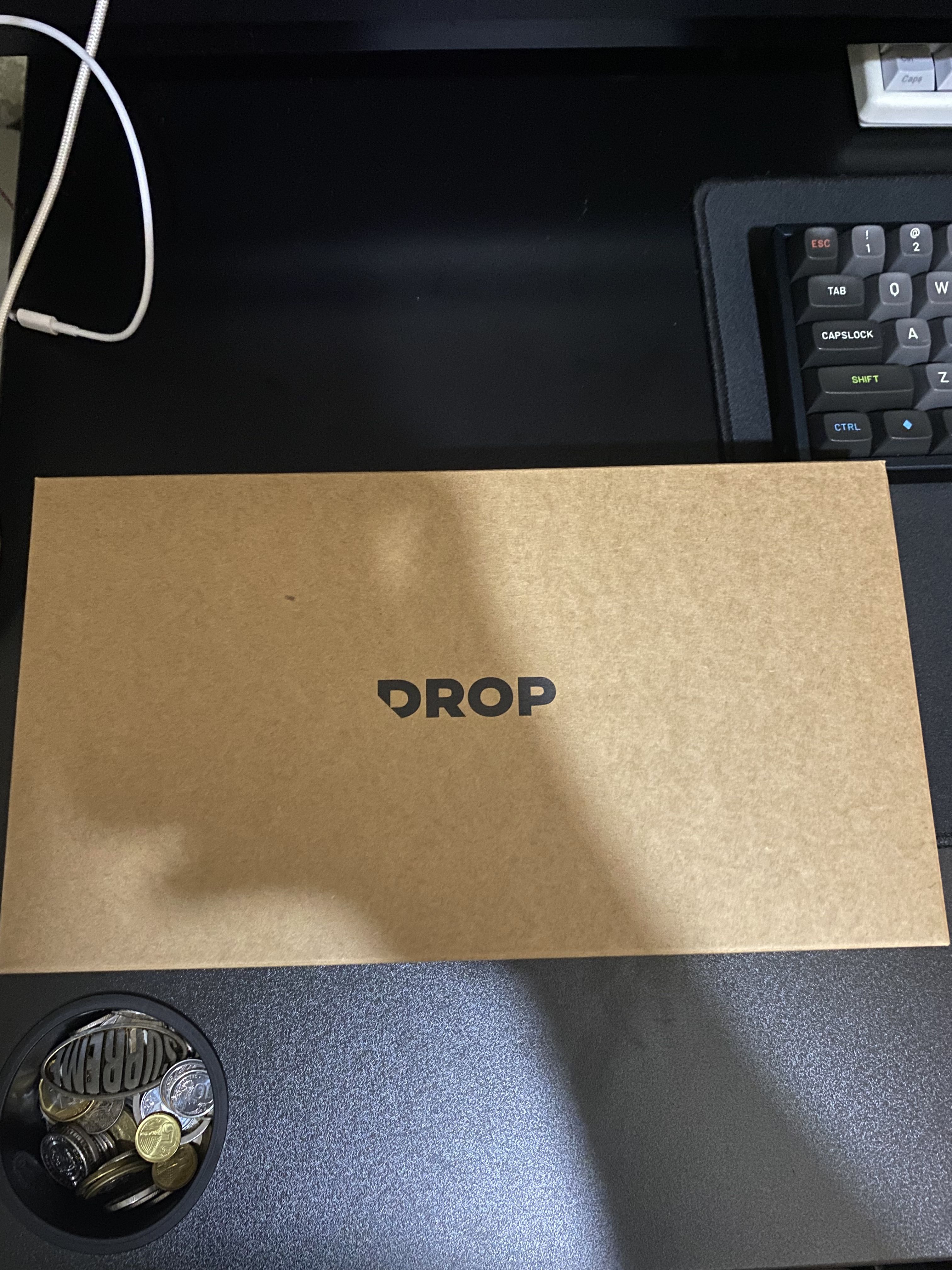 Drop MT3 White on Black (WoB) Keycaps, Computers & Tech, Parts ...