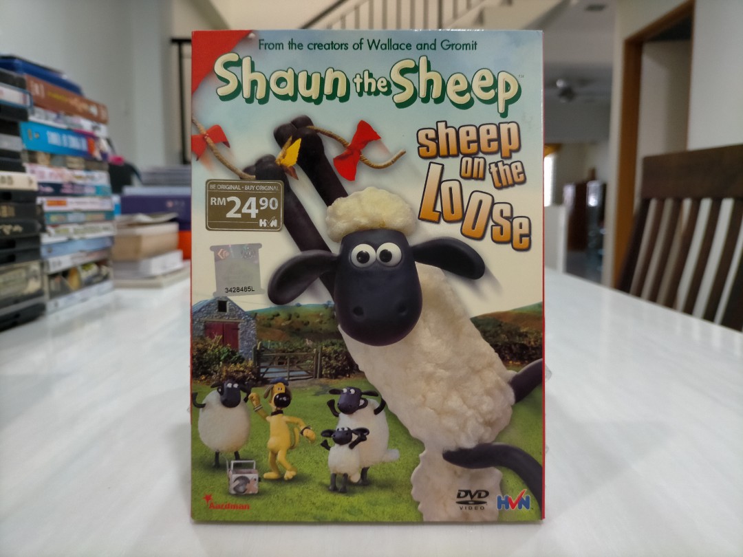 (DVD) Shaun the Sheep - Sheep on the Loose, Hobbies & Toys, Music ...