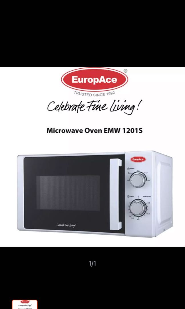 EuropAce 20l Microwave oven, TV & Home Appliances, Kitchen Appliances ...