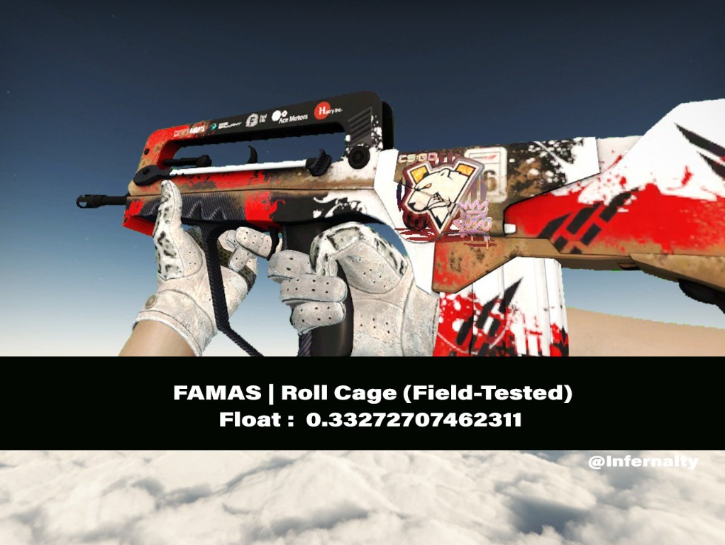 Famas Roll Cage FT CSGO SKINS KNIVES, Video Gaming, Gaming Accessories, In-Game Products on ...