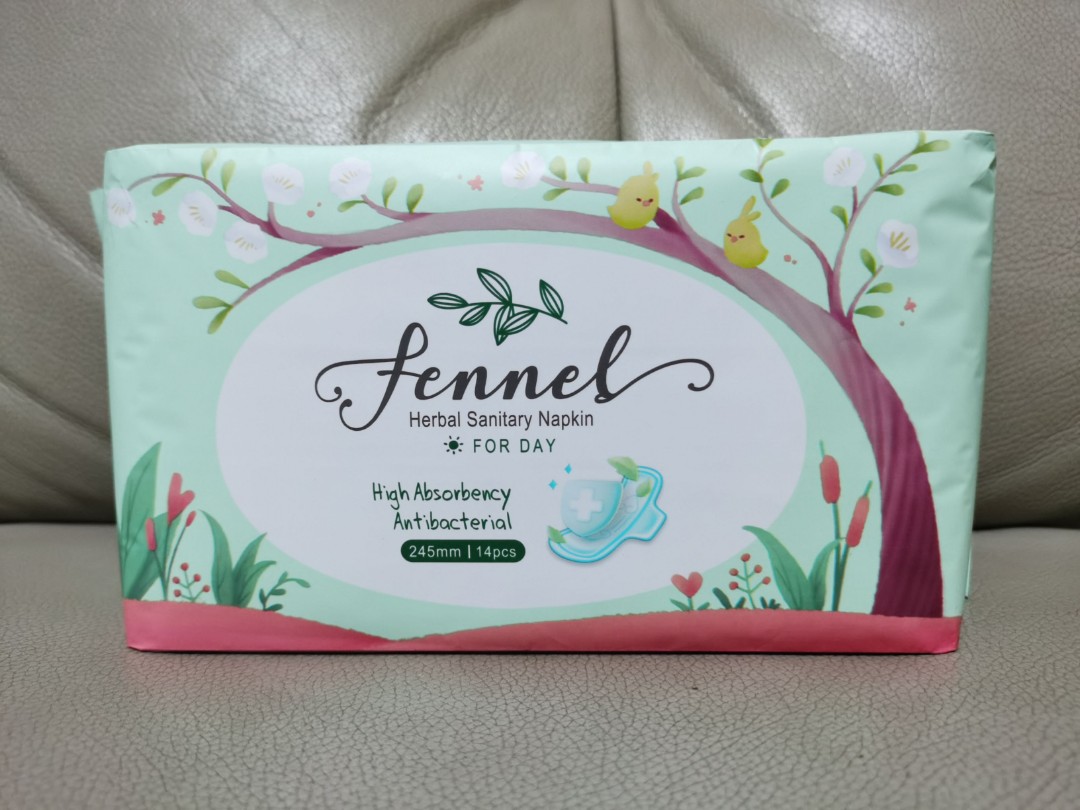 Fennel Sanitary Pad (For Day), Beauty & Personal Care, Sanitary Hygiene ...