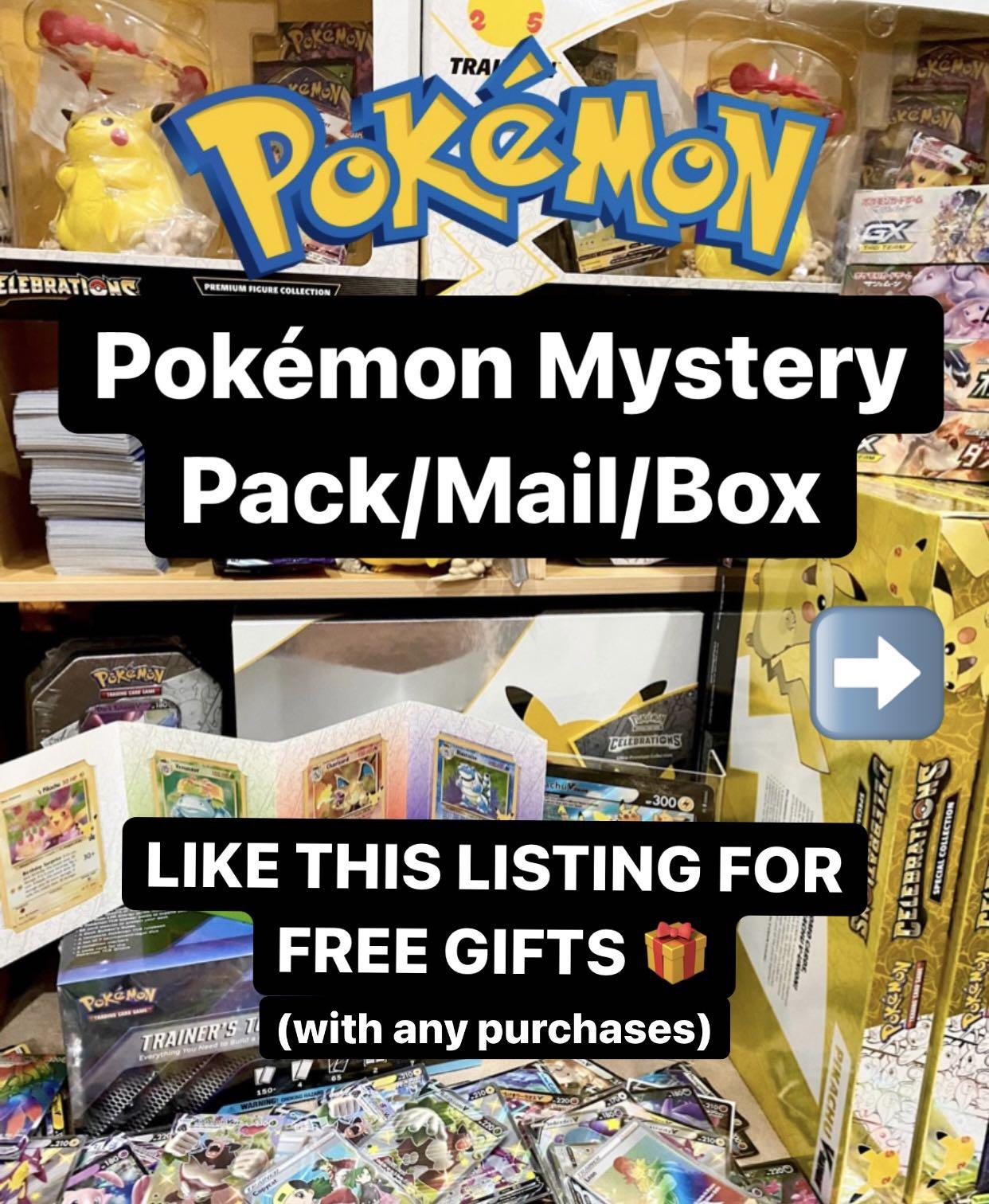 FREE GIFTS FOR ALL + POKEMON MYSTERY PACK - Fusion Strike, Evolving ...