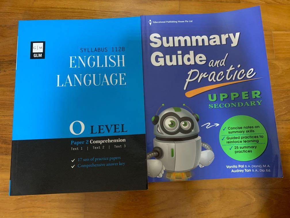 GCE O LEVEL English Assessment Books, Hobbies & Toys, Books & Magazines ...