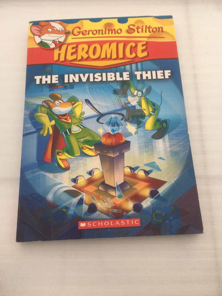 Geronimo Stilton HeroMice THE INVISIBLE THIEF, Hobbies & Toys, Books ...