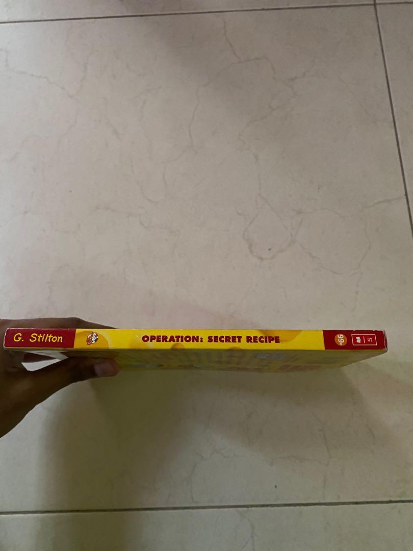 Geronimo Stilton Operation: Secret Recipe, Hobbies & Toys, Books ...