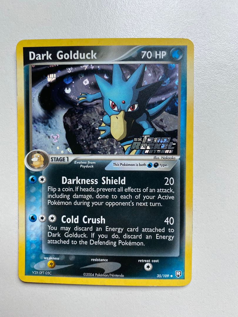 Golduck ex team rocket returns reverse holo vintage pokemon card tcg ...