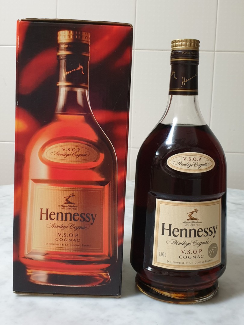 Hennessy VSOP Privilege Cognac 1 litre, Food & Drinks, Alcoholic Beverages on Carousell