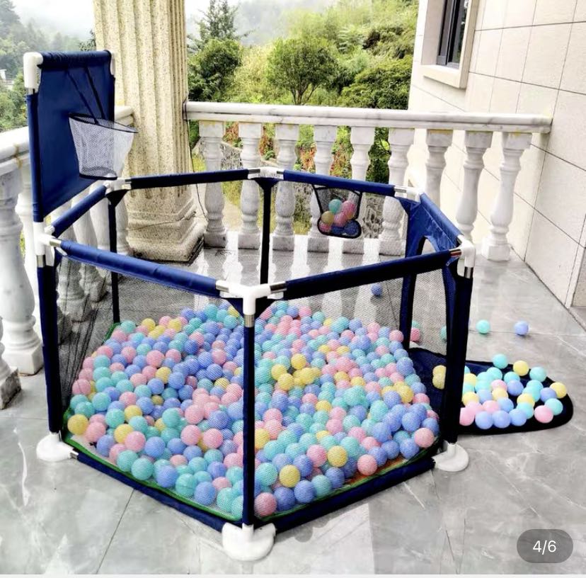 Hexagon playpen, Babies & Kids, Baby Nursery & Kids Furniture, Other ...