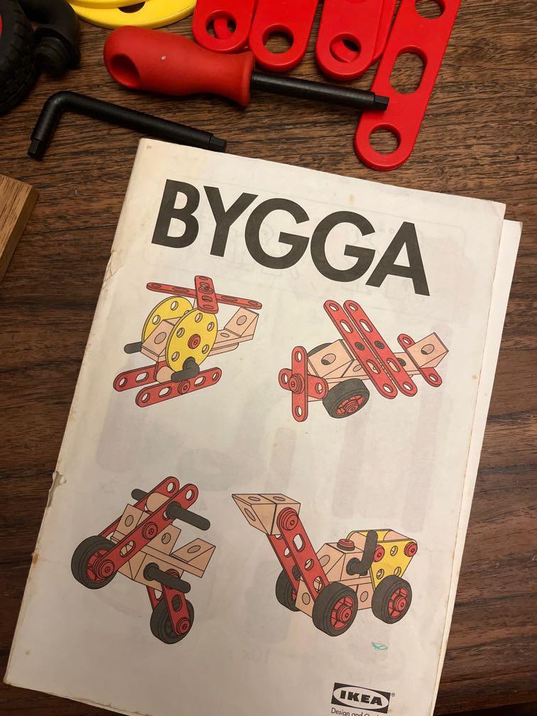 IKEA BYGGA Wooden Construction Set, Hobbies & Toys, Toys & Games on ...