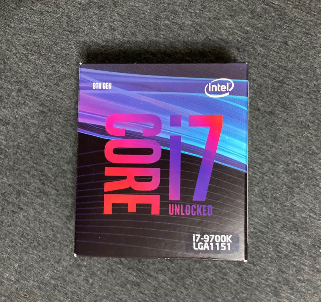 Intel i7 9700k, Computers & Tech, Parts & Accessories, Computer Parts ...