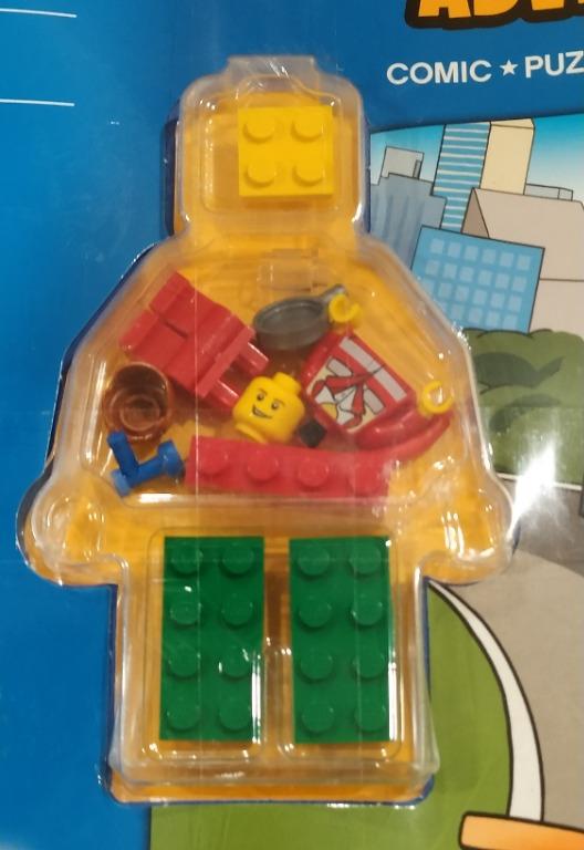 LEGO CITY - GOLD EGG ADVENTURE ACTIVITY BOOK WITH MINIFIGURE - LADYBIRD ...