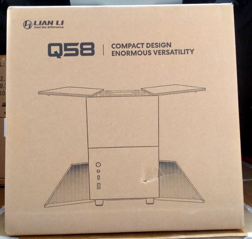 Lian Li Q58 ITX Case White Pcie 3.0, Computers & Tech, Parts ...