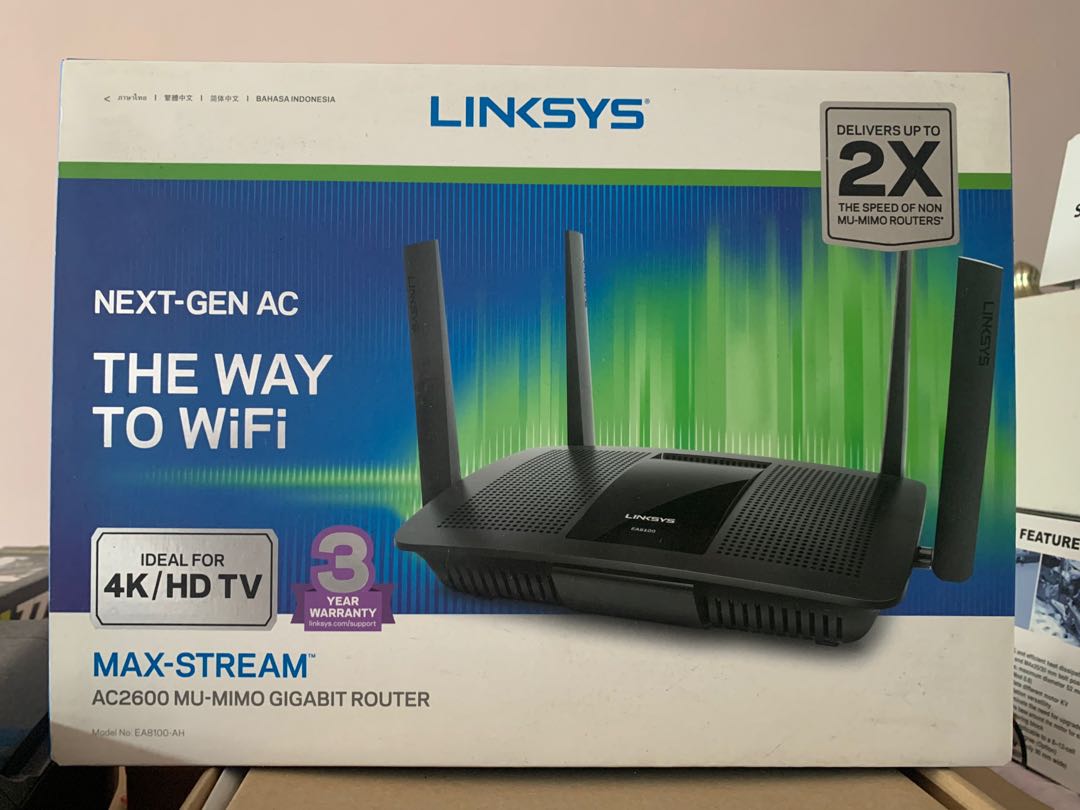 LINKSYS WIFI ROUTER, Computers & Tech, Parts & Accessories, Networking ...