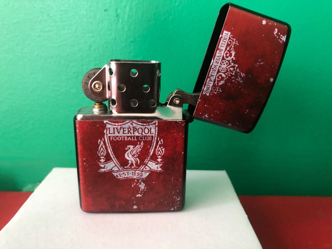 Liverpool Premium Lighter, Hobbies & Toys, Memorabilia & Collectibles ...
