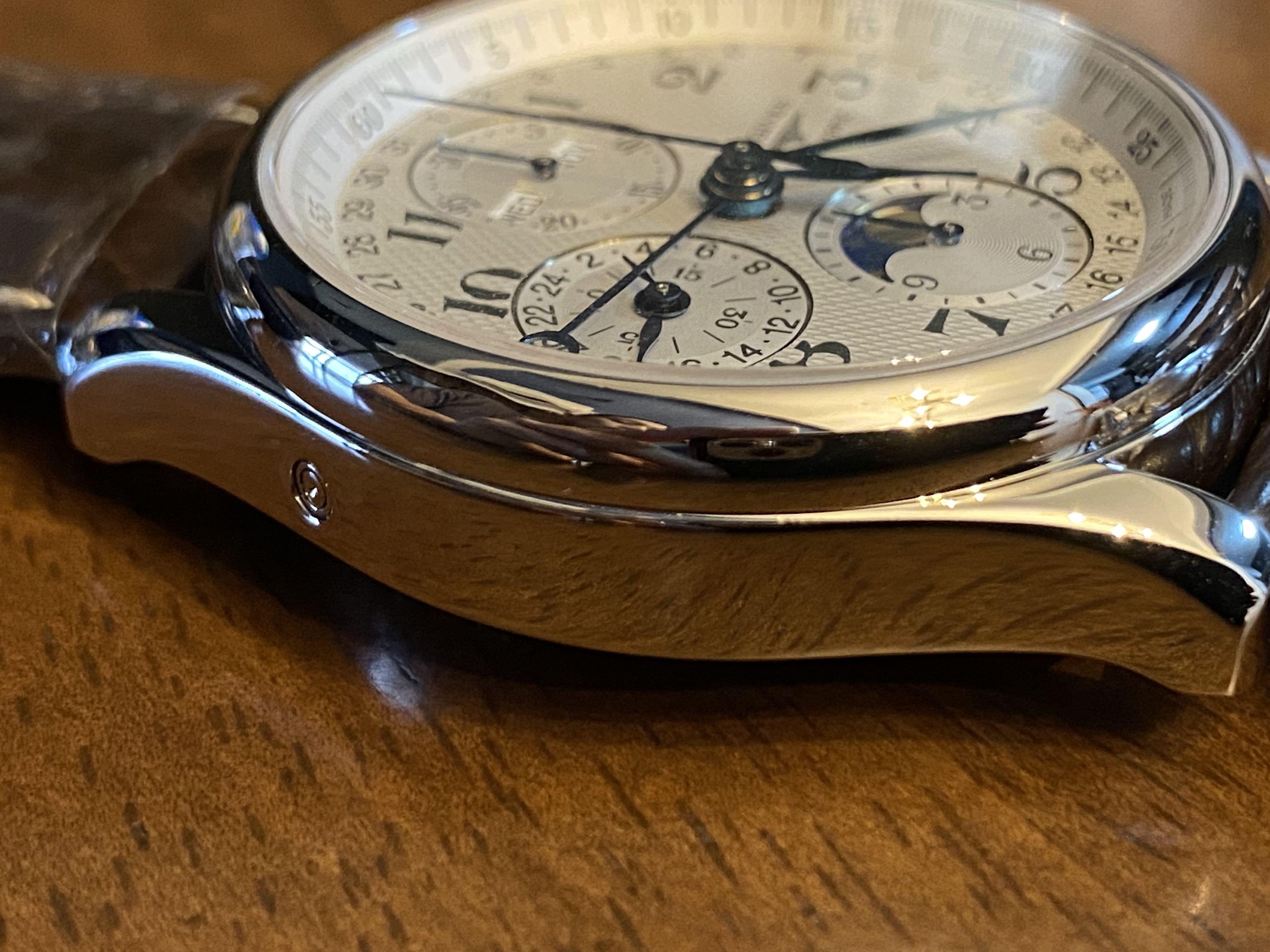 Longines master collection moon phase, Luxury, Watches on Carousell