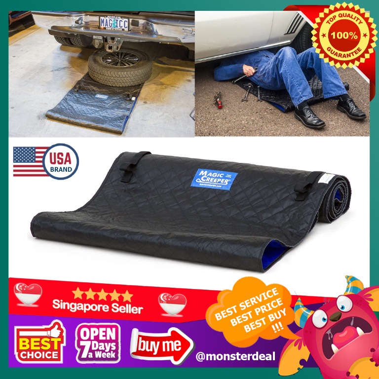 Magic Creeper Black Patented Zero Ground Clearance Automotive and ...