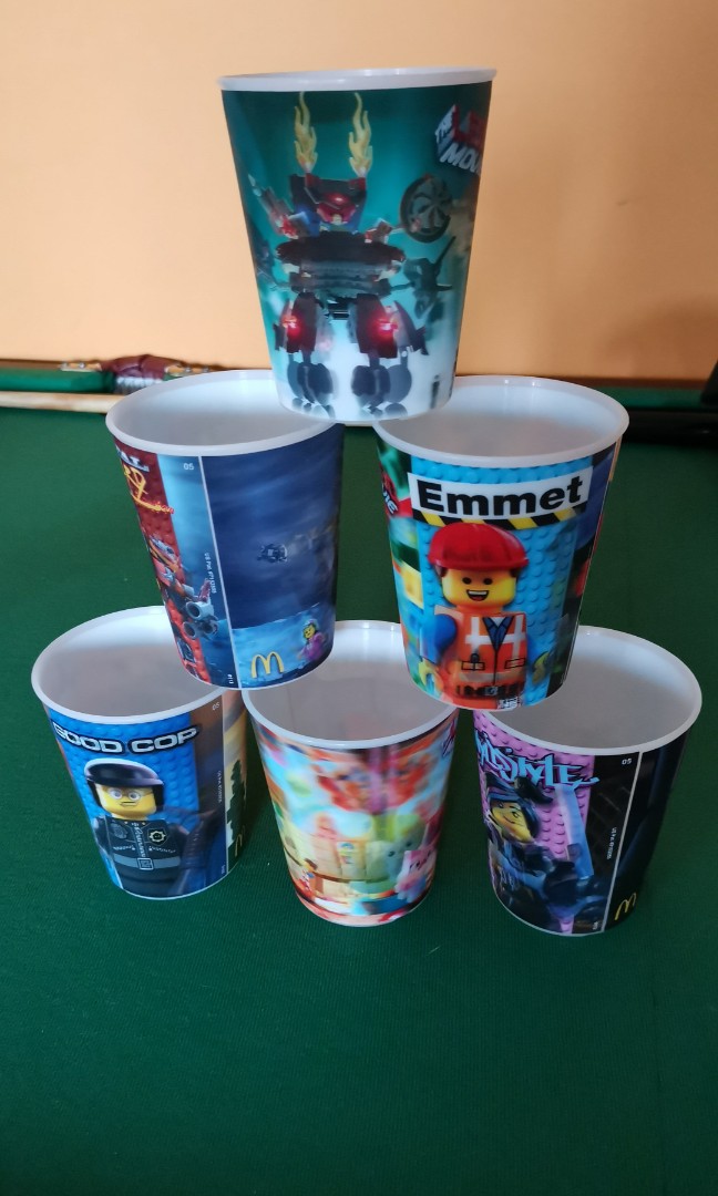McDonald's Lego Cups, Furniture & Home Living, Kitchenware & Tableware ...