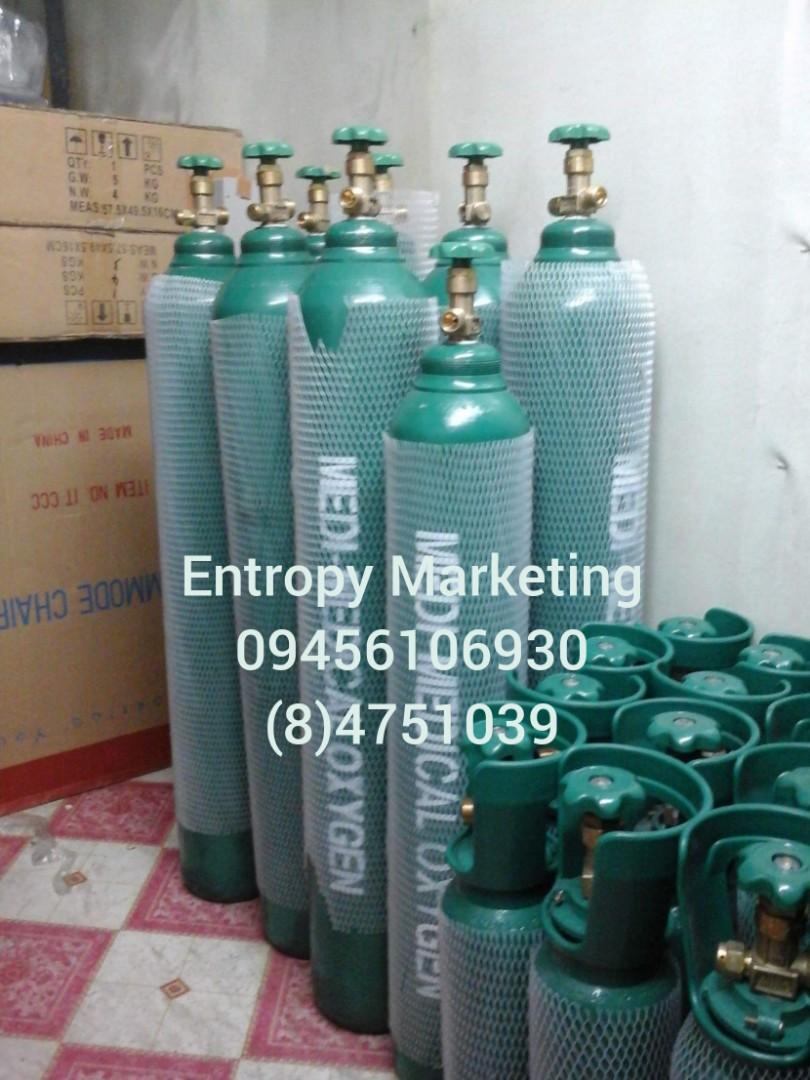 Medical Oxygen tank 5 lbs 15 lbs 50 lbs with regulator set, Health ...