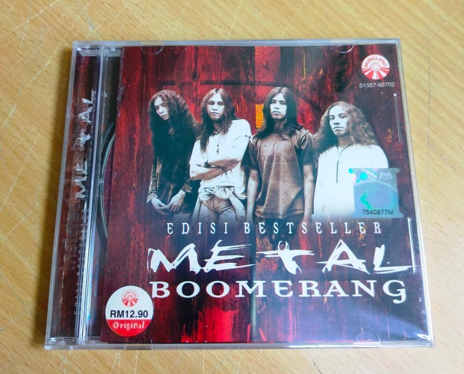 Metal Boomerang Edisi Bestseller CD Indonesia Rock Original New And ...