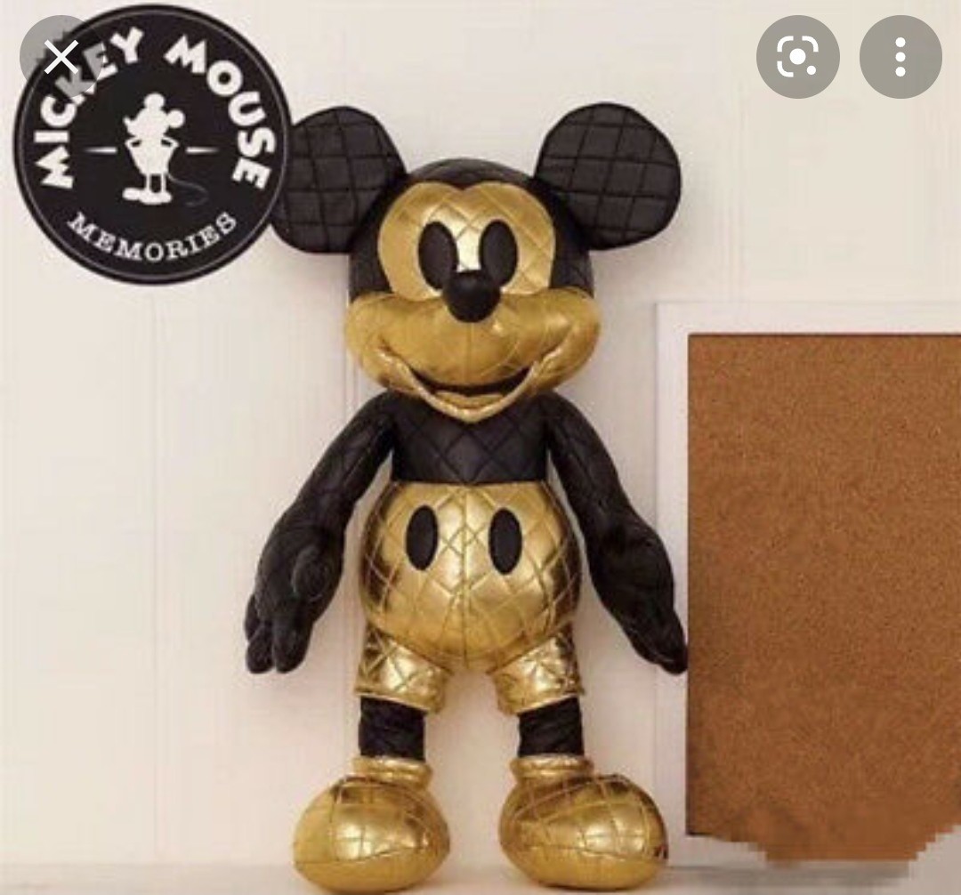 Mickey Mouse Rare Gold Disney Collectable, Hobbies & Toys, Toys & Games ...